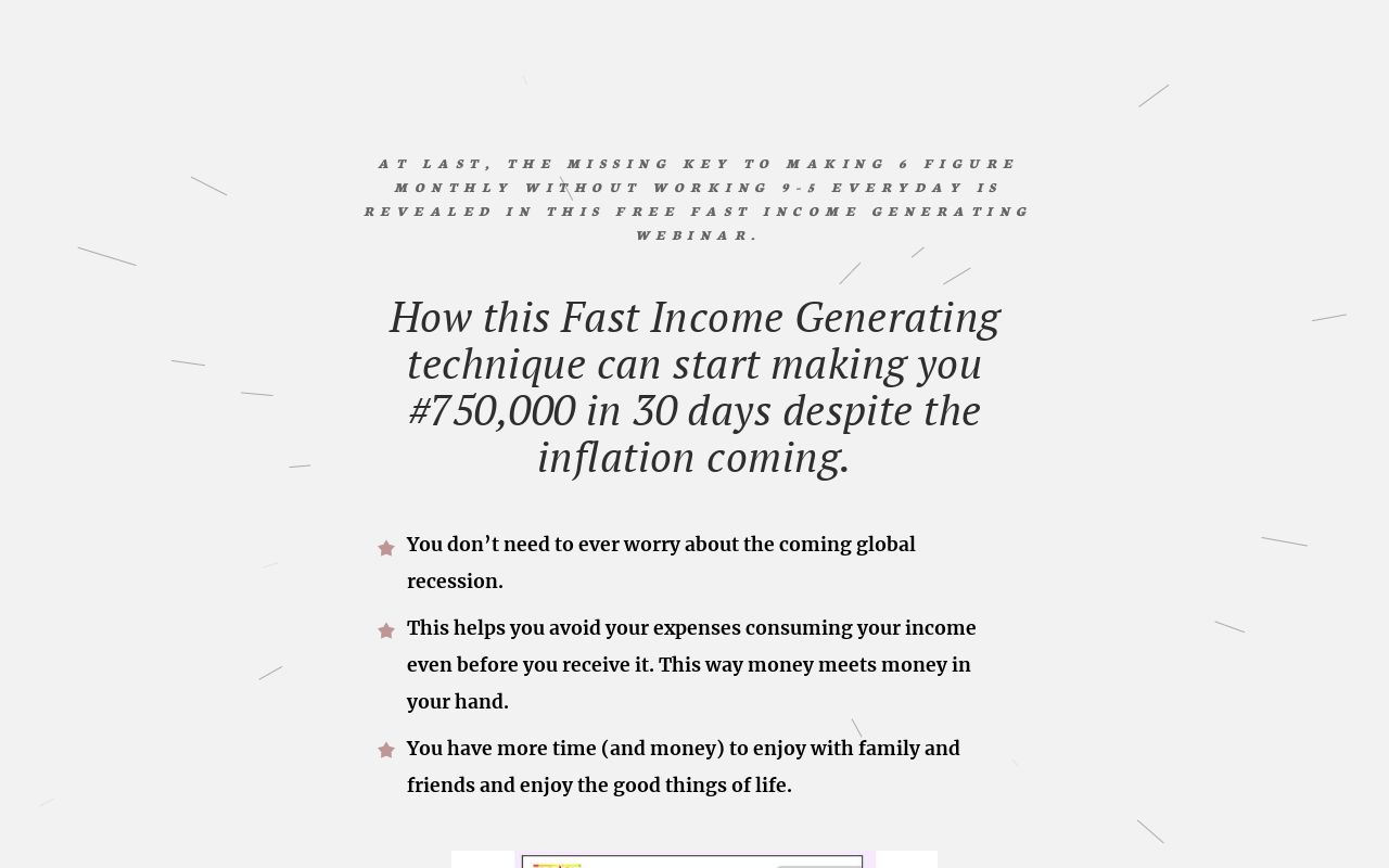 Fast Income Generator
